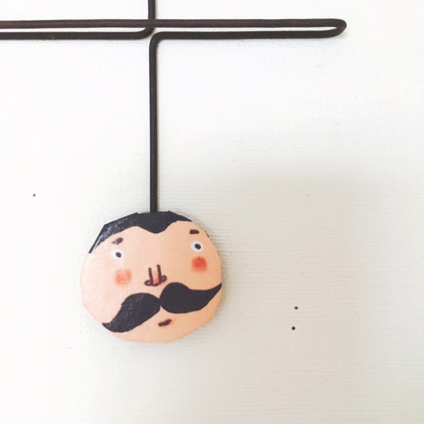 DIY Muscle Man Paper Doll DIY Postcard Paper Puppet Strong Man ...