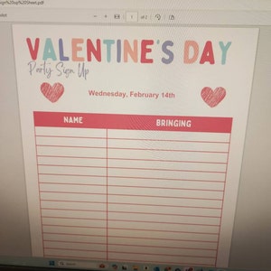 Editable Valentines Day Spirit Week Flyer Canva Template, School Spirit ...