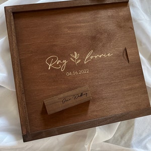 4x6 Wood Print Box 4x6 Photo Box for Photos and USB Drive - Etsy