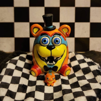 Alien Tree Frog Friend Starlight Pink Hand Painted Resin Frog Figurine ...