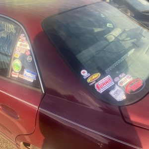 FREE SHIPPING 100 Racing Decals Stickers Drag Race Nascar High Quality ...