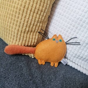 Felt British Shorthair Cat Keychain, Cat Keyring British Shorthair Cat ...