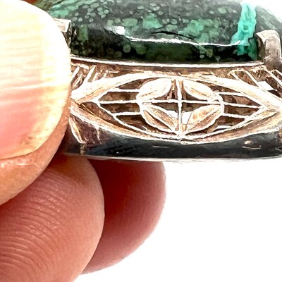 925 Sterling Silver Vintage BEAU Nugget Design Adjustable Ring - Etsy