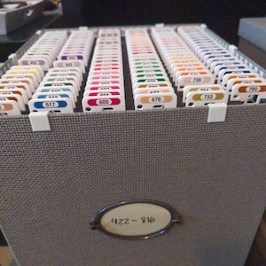 DMC Floss Chip Storage System Acrylic Floss Chips for DMC Standard ...