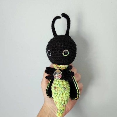 PATTERN: Flicker the Firefly Crochet Firefly Pattern Amigurumi ...