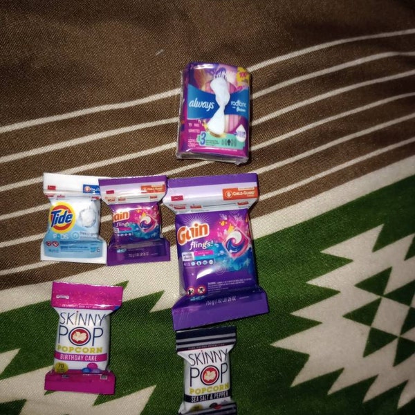 Mini Diapers and Pads Pretend (each Sold Separately) - Etsy