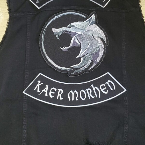 Custom Iron on Back Patches for Jackets * Personalize Your Jean Jacket ...