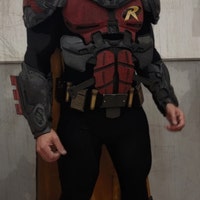 Cyberv2 / Hero Metallic Armour Set neck/shoulders/arms/chest/abs ...