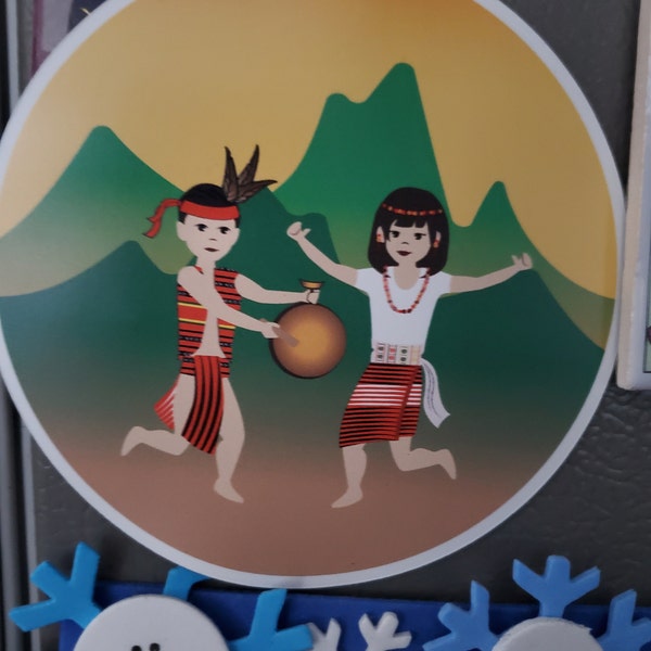 Igorot Tapis Sticker-bontoc Pattern A - Etsy