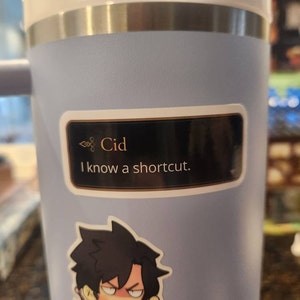 Custom FF14 Text Box Sticker - Etsy Australia