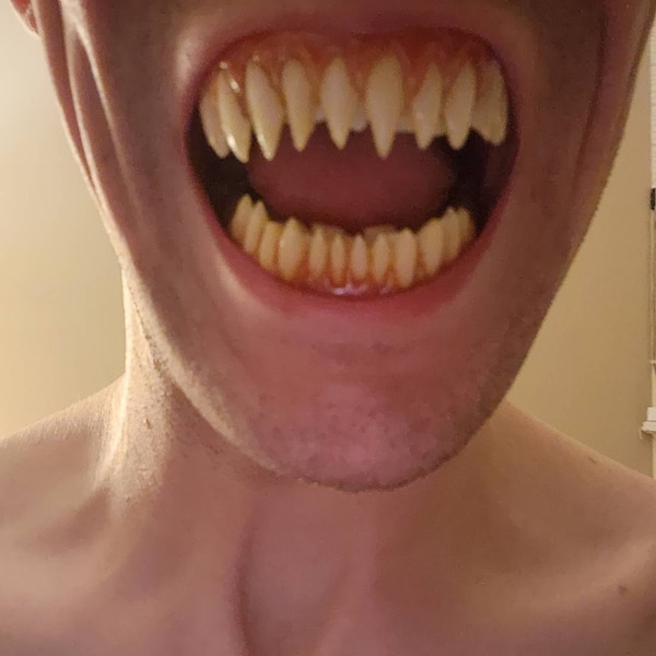 Pennywise Teeth Costume Appliance Veneers Dental Distortions 2.0 FX ...