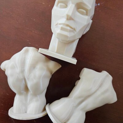 Female Realistic Head Bust Portrait Reference Tool Multiple Sizes - Etsy