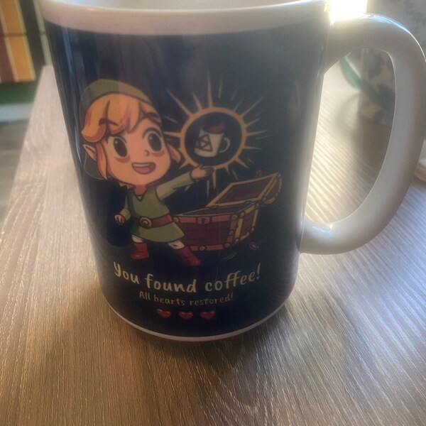 You Found Coffee All Hearts Restored Coffee Mug // Cute & Funny Gaming ...