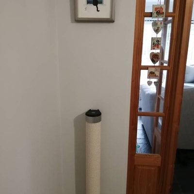 Cat Post for Wall. Modern Scratching Post for Cat. Durable Sisal ...