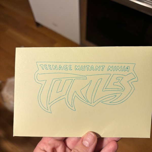 Teenage Mutant Ninja Turtle Stickers - Etsy