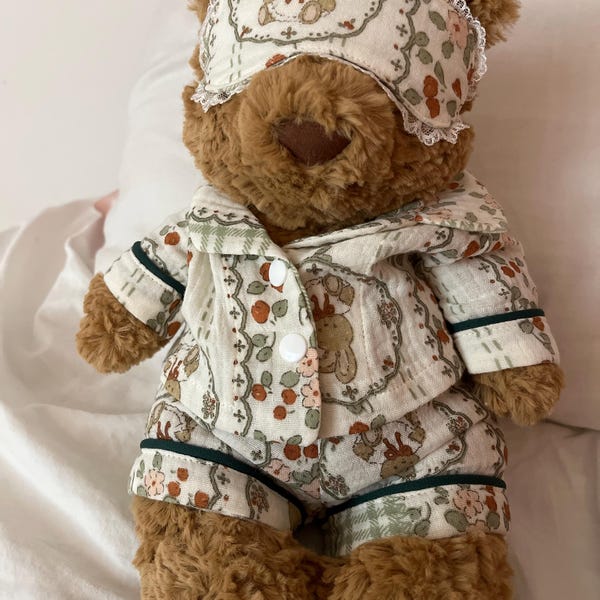 NEW Pajamas Set for Bartholomew Jellycat - Specially Tailored for Bears ...