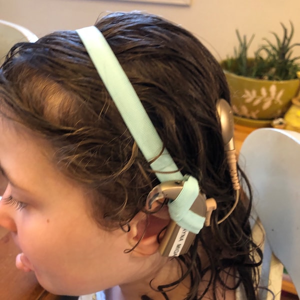 Cochlear Implant Headband - Ear Suspenders - Adjustable Sizing ...