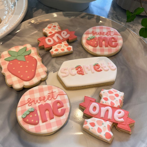 Hole in One First Birthday Golf Cookies - Etsy