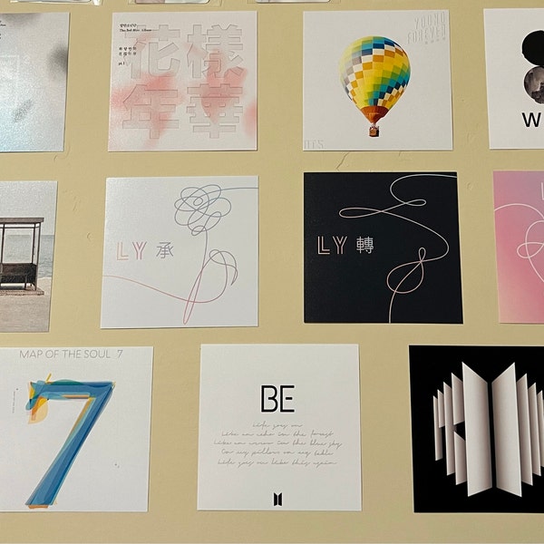BTS Album Covers Photo Prints for Wall Decor - Etsy