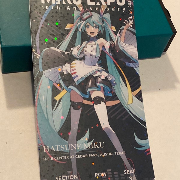 Hatsune Miku 10th Anniversary "miku Expo" Custom Physical | Memento ...