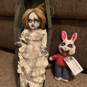 Possessed Little Girl in Bed - Etsy