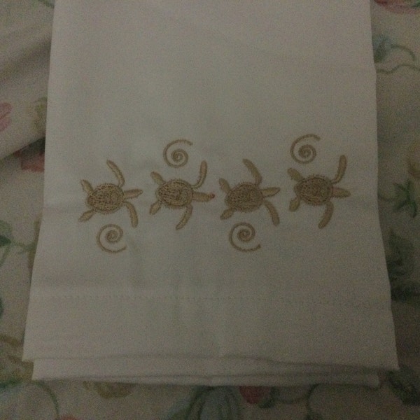 Sea Turtle Border - Machine Embroidery Design, Sea Turtles Embroidery ...