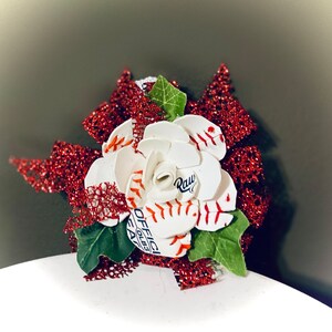 Softball rose in Full Bloom - Etsy