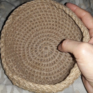 Crochet Jute Door Rug / Jute Rope Rug / Doormat / Welcome Rug /indoor ...