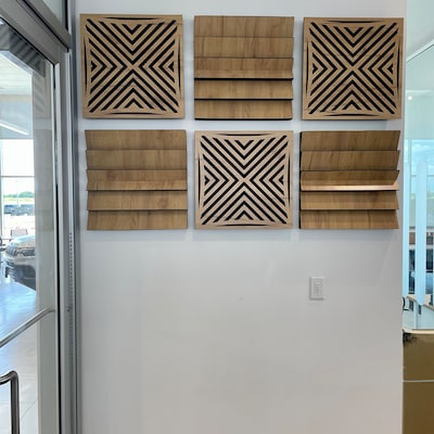 Schallabsorber Diffusion Panel 3d Wall Panels Acoustic Panel Art Fluted ...