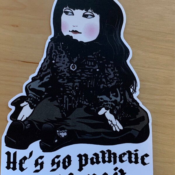 What We Do in the Shadows Vinyl Sticker or Magnet - Nadja (doll) - "he ...