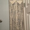Macrame Curtain Macrame Black Curtain Customizable Macrame Living Room ...