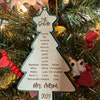 Baby's First Christmas Ornament Baby Shower Gift Stats Name Tag ...