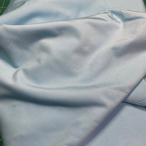 Light Blue Matte Milliskin Nylon Spandex Fabric 4 Way Stretch 58" Wide ...
