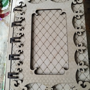 Flexible Book Box Laser Cut File for Cnc for 3 Mm 1/8 Inch 4 Mm ...