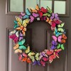 Spring Wreath, Butterfly Wreath, Butterfly, Summer Wreath, Colorful ...