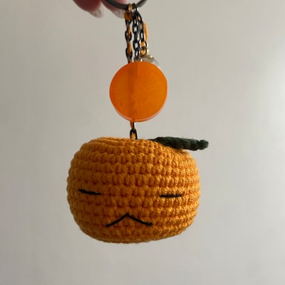 BTS Yoongi Tangerine Keychain With Charm - Etsy