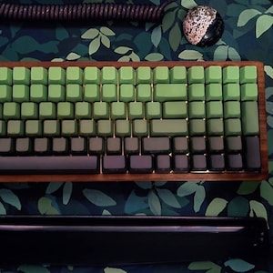 Gradient Matcha Side-printed Keycap Set, OEM Profile, Shine-through ...