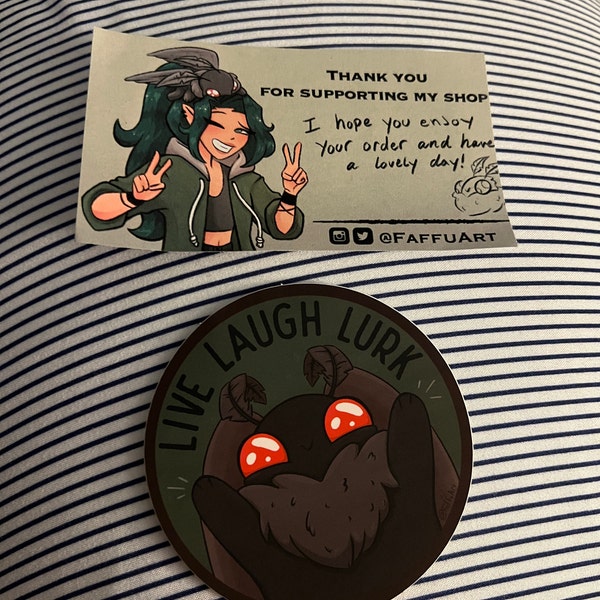 Cute Cryptid Boba Mothman Button Mothman Live Laugh Lurk - Etsy