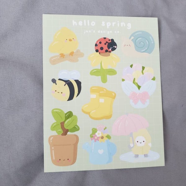 Feelin Lucky Sticker MATTE, Cute Cat Sticker, Funny Cat Sticker, Gift ...