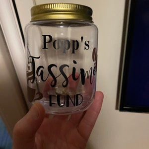 Handmade Driving Lesson Fund Money Saving Jar Piggy Bank Money Box ...