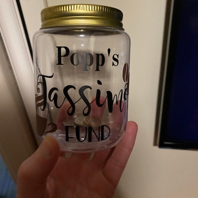 Handmade Driving Lesson Fund Money Saving Jar Piggy Bank Money Box ...