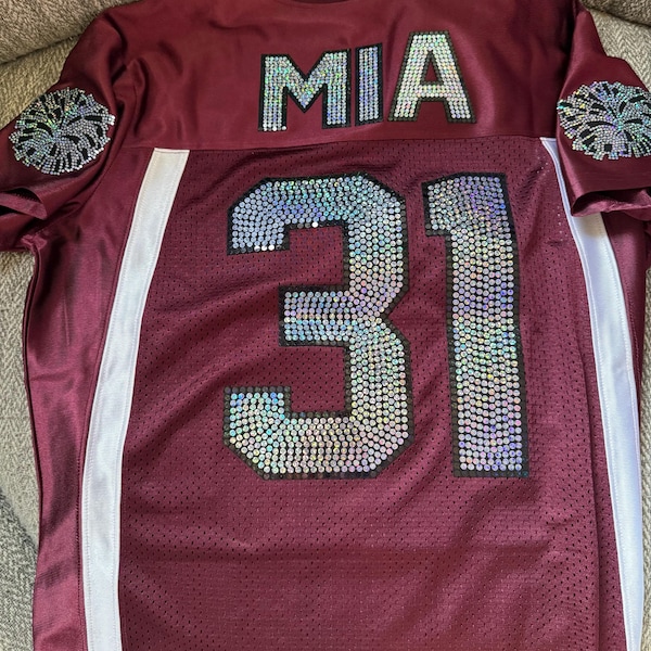 Custom Cheer Bling Women's Patchwork Jersey - Customize With Your Team ...