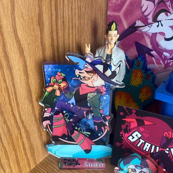 Helluva Boss: Striker Christmas Standee - Etsy
