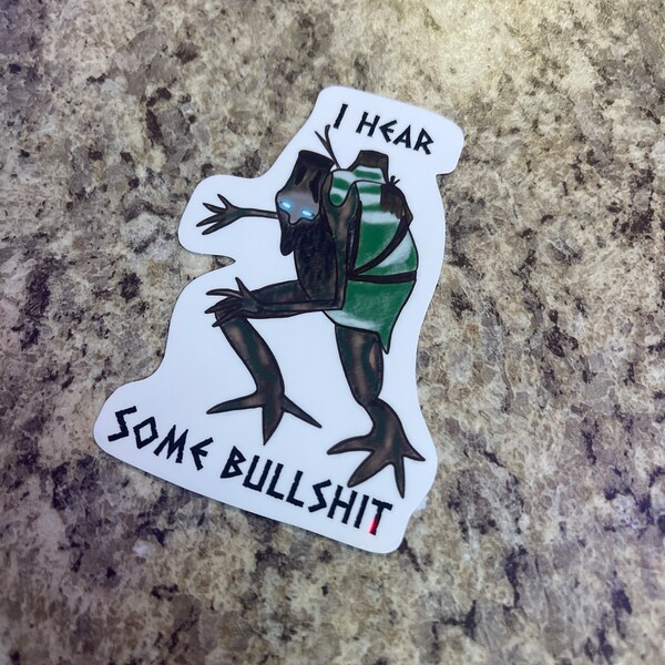 Valheim Eikthyr Boss Sticker Die Cut Water Resistant Scratch Resistant ...