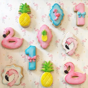 Flamingo Pool Float Cookie Cutter | Etsy