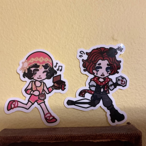 Identity V Buttons - IDV Male Survivor Pin Badges - Postman Prisoner ...