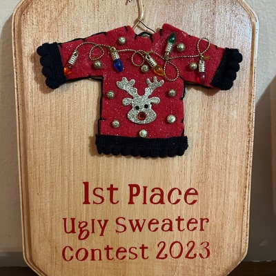 Ugly Christmas Sweater Ornaments - Etsy