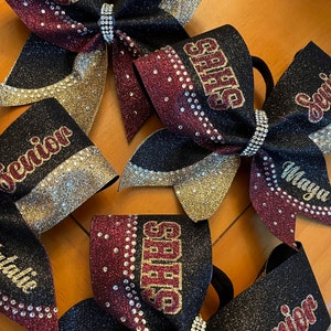 Sublimated Team Cheer Bow - Etsy