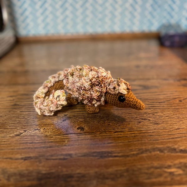 Pascal the Pangolin Crochet Pattern | Posable Amigurumi Toy Pattern - Etsy