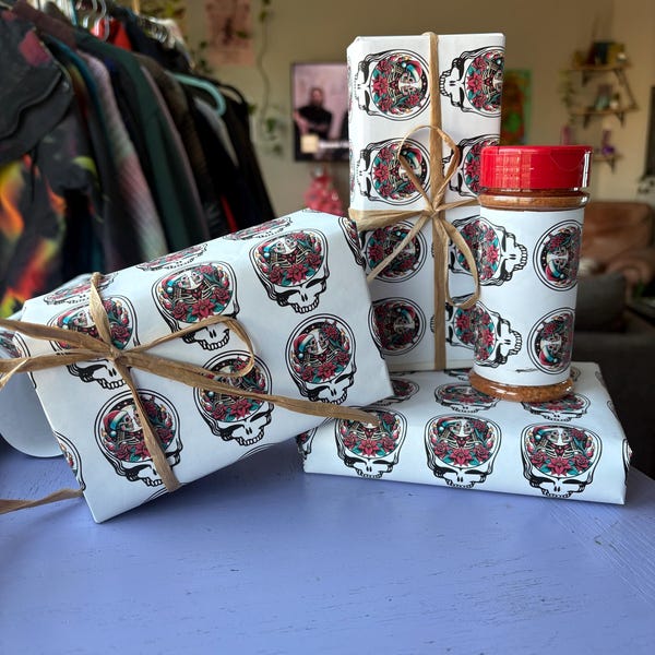 Calendar 2025, Grateful Dead Artwork, Psychedelic Music Calendar, Wall ...